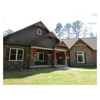 Bell Family Home - Rustic - Exterior - Other - by Design Craft Homes ...