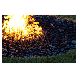 Black Fire Rock - Contemporary - Landscape - Salt Lake City - by Big ...