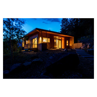 Big Rock House - Rustic - Exterior - Seattle - by Johnston Architects ...