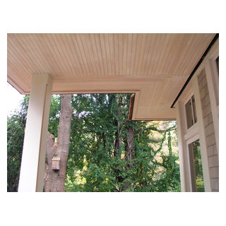Bleached fir soffit - Eclectic - Exterior - Denver - by Helios Design ...
