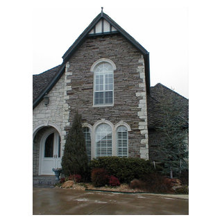 Blue Hackett Building Stone - Traditional - Exterior - Oklahoma City ...