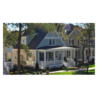 Blue River Cottage Cape Cod farm House - Beach Style - Exterior - Other ...