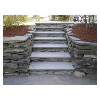 Bluestone Steps - Farmhouse - Exterior - New York - by Toolbox ...