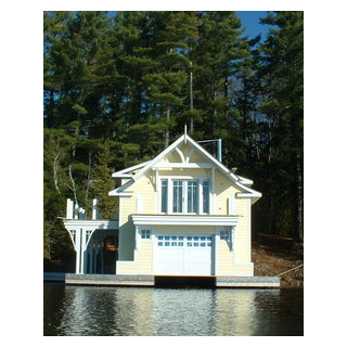 Boathouse - Traditional - House Exterior - Toronto - by Structured ...