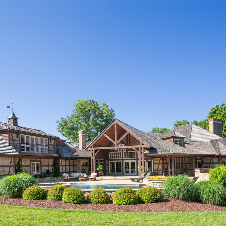 Half Brick Half Siding - Photos & Ideas | Houzz