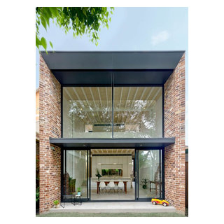 Brick Aperture House - Contemporary - Exterior - Sydney - by Kreis ...