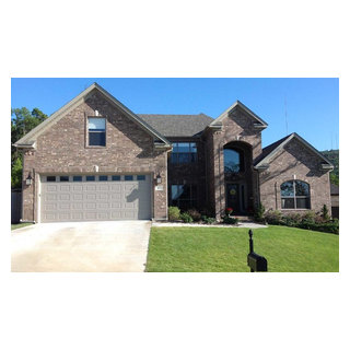 Brick - Claymex Green Hollow - Traditional - Exterior - Little Rock ...