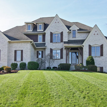 75 French Country Brick Exterior Home Ideas You'll Love - October, 2025 ...