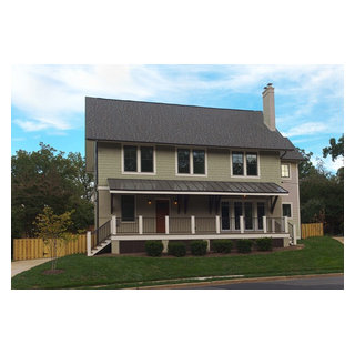 Brick Rambler Pop Top - Craftsman - Façade - Washington, D.C. - par Red ...