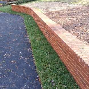 Brick Retaining Wall | Houzz