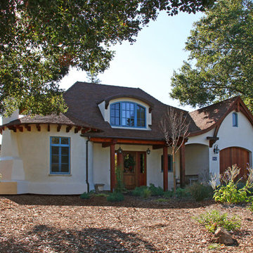 French Turret Stucco Dormers - Photos & Ideas | Houzz