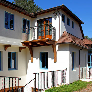 French Turret Stucco Dormers - Photos & Ideas | Houzz