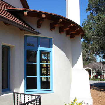 French Turret Stucco Dormers - Photos & Ideas | Houzz