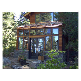 Brockway Greenhouse Addition - Contemporary - Exterior - Sacramento ...
