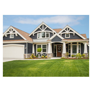 Buckley Custom Home - Craftsman - Exterior - Seattle - by Rainier ...