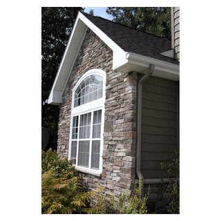 Bucks Creek Laytite and Canyon Gray Ashlar - Modern - Exterior - Other ...