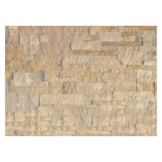 Buff Ledgestone - Craftsman - Exterior - Houston - by Legends ...