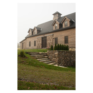 Burns Barn - Farmhouse - Exterior - Boston - by Bensonwood | Houzz