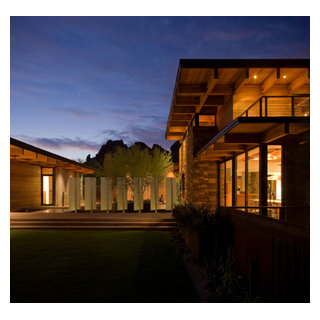 Camelback - Contemporary - Exterior - Phoenix - by Stonecreek Building ...