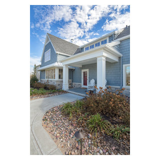 Cape Cod Lake House - Beach Style - Exterior - Omaha - by Kurt Johnson ...