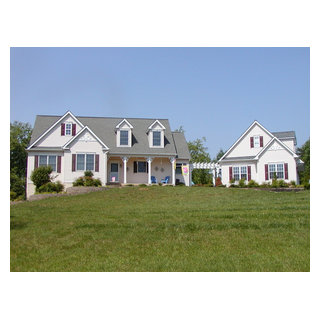 Cape Cod with Detached Garage - Traditional - Exterior - DC Metro - by ...