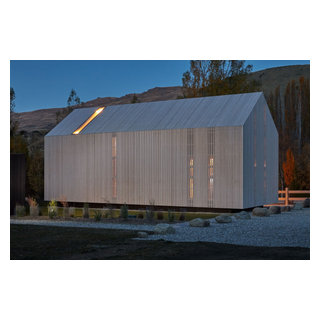 Cardrona Cabin Exterior - Contemporain - Façade - Autres périmètres ...