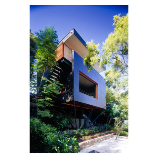 Carport Treehouse - Contemporary - House Exterior - Sydney - by Andrew ...