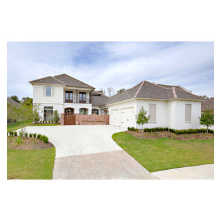 Carriagewood Estates Custom Louisiana Transitional Home - Baton Rouge ...