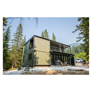 Cascade Container Home - Modern - Exterior - Seattle - by One-Way ...