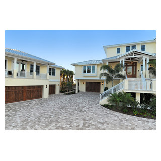 Casey Key Beach House - Beach Style - Exterior - Tampa - by West Coast ...