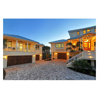Casey Key Beach House - Beach Style - Exterior - Tampa - by West Coast ...