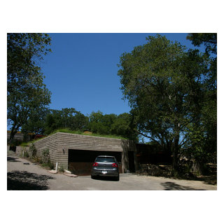 cast concrete garage - Modern - Garage - San Francisco - by Yama ...