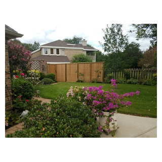 Cedar Fence & Cedar Privacy Screens - Transitional - Exterior - Austin ...