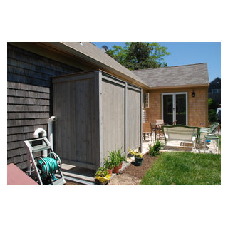 Cedar Outdoor Showers - Traditional - Exterior - Boston - by Cape Cod ...