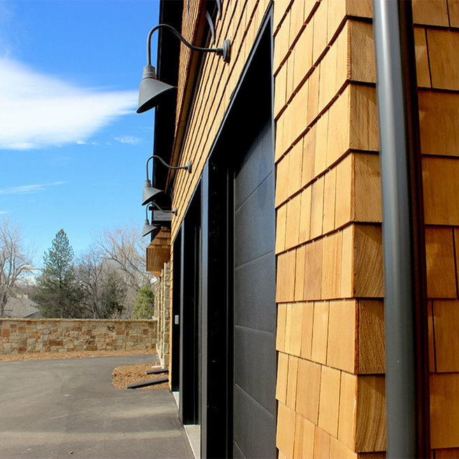 Cedar Shakes Contemporary - Photos & Ideas | Houzz
