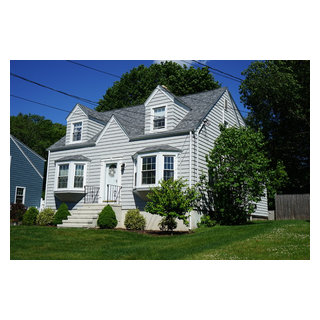Cedar Shingle Siding Alside Pelican Bay Color: Cape Cod Gray & Sunrise ...
