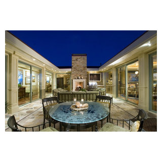 Center Atrium - Traditional - Patio - Orange County - by User | Houzz