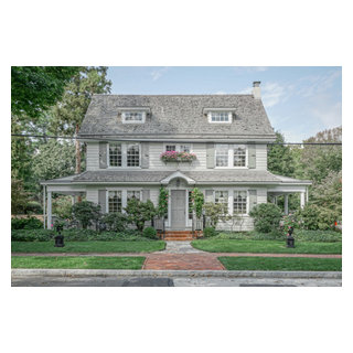 Center Hall Colonial - Traditional - Exterior - Philadelphia - by Jay ...