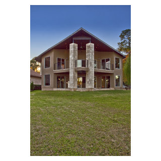 Chadwick Homes Lake House - Contemporary - Exterior - Houston - by Sun ...