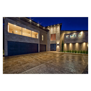 Chadwick Homes Lake House - Contemporary - House Exterior - Houston ...