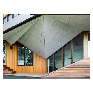 Chamfer House - Contemporary - Exterior - Melbourne - by Mihaly ...