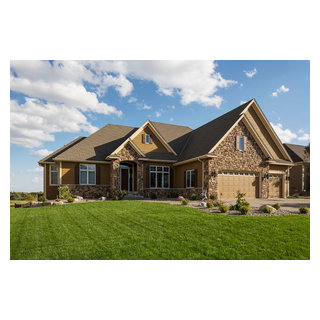Chaska Exterior Remodel & Pool House - Traditional - Exterior ...