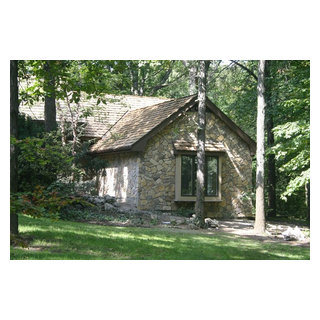 Chicago Are Exterior Stone Siding Transformation - Traditional ...