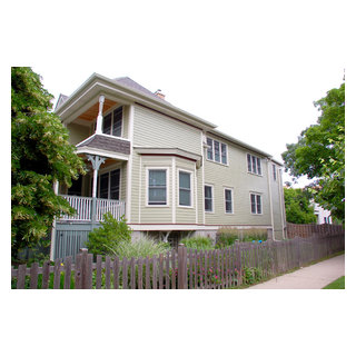 Chicago, IL Farm House Exterior Remodel Project - Country - House ...