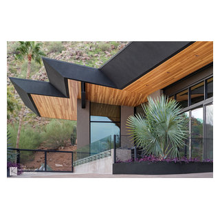 Cholla Residence - Contemporary - Exterior - Phoenix - by Kendle Design ...