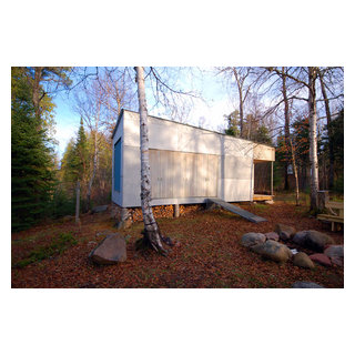 Clara Cabin - Modern - House Exterior - Minneapolis - by M.A ...