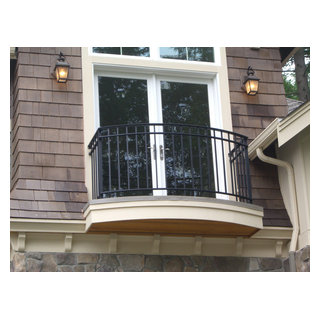 Classic Aluminum Railing - Traditional - Exterior - Portland - by ...