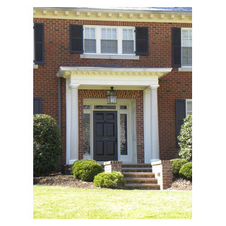 Classic Center Hall Colonial - New Build - Traditional - Exterior - New ...