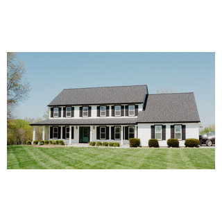 Classic Meets Modern Farmhouse - Façade - Kansas City - par Continental ...