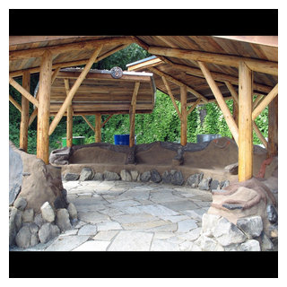 Classroom Cob Bench - Eclectic - Exterior - Portland - by Earthen Hand ...